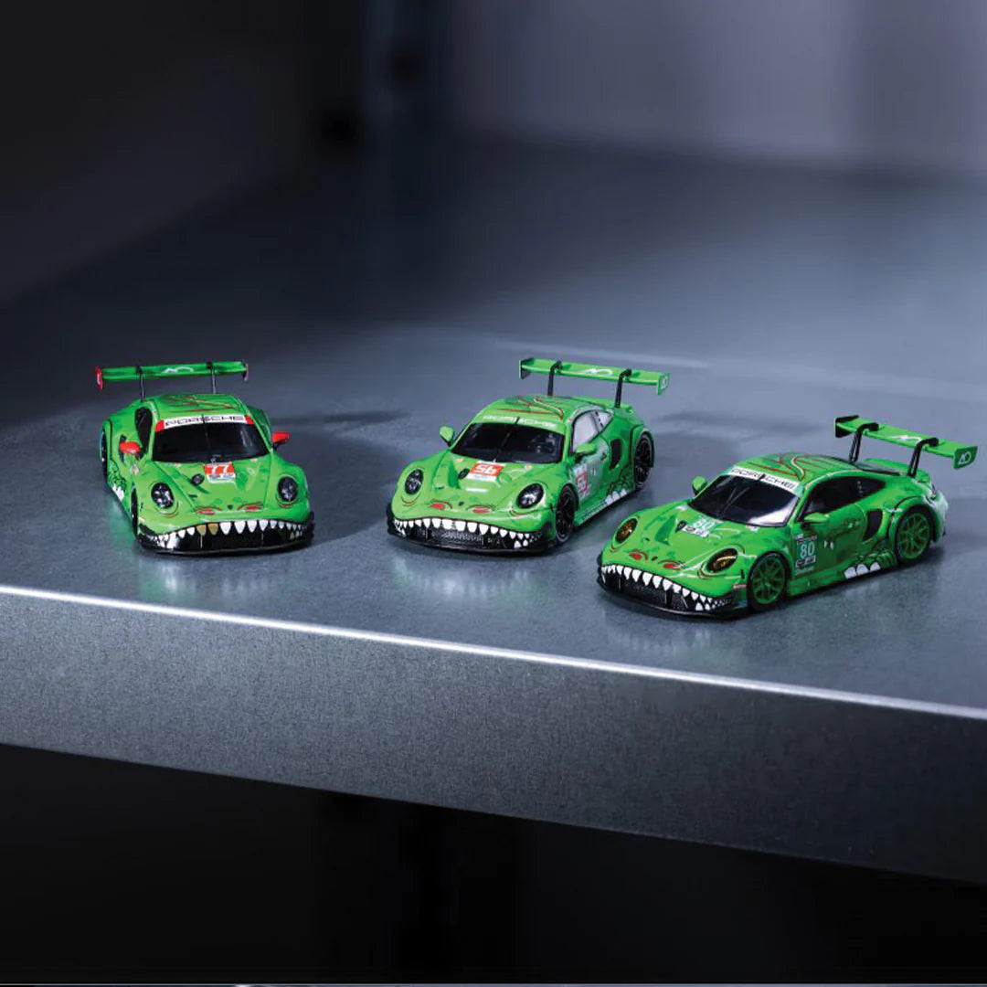 SR PORSCHE 911 GT3 TYRANNOSAURUS THREE CAR PACKAGE – RC Cambodia